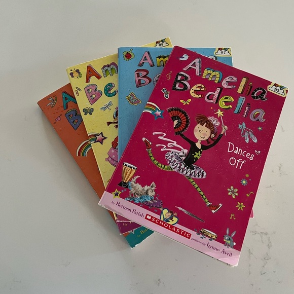 Scholastic | Other | Amelia Bedelia Four Books For Kids | Poshmark